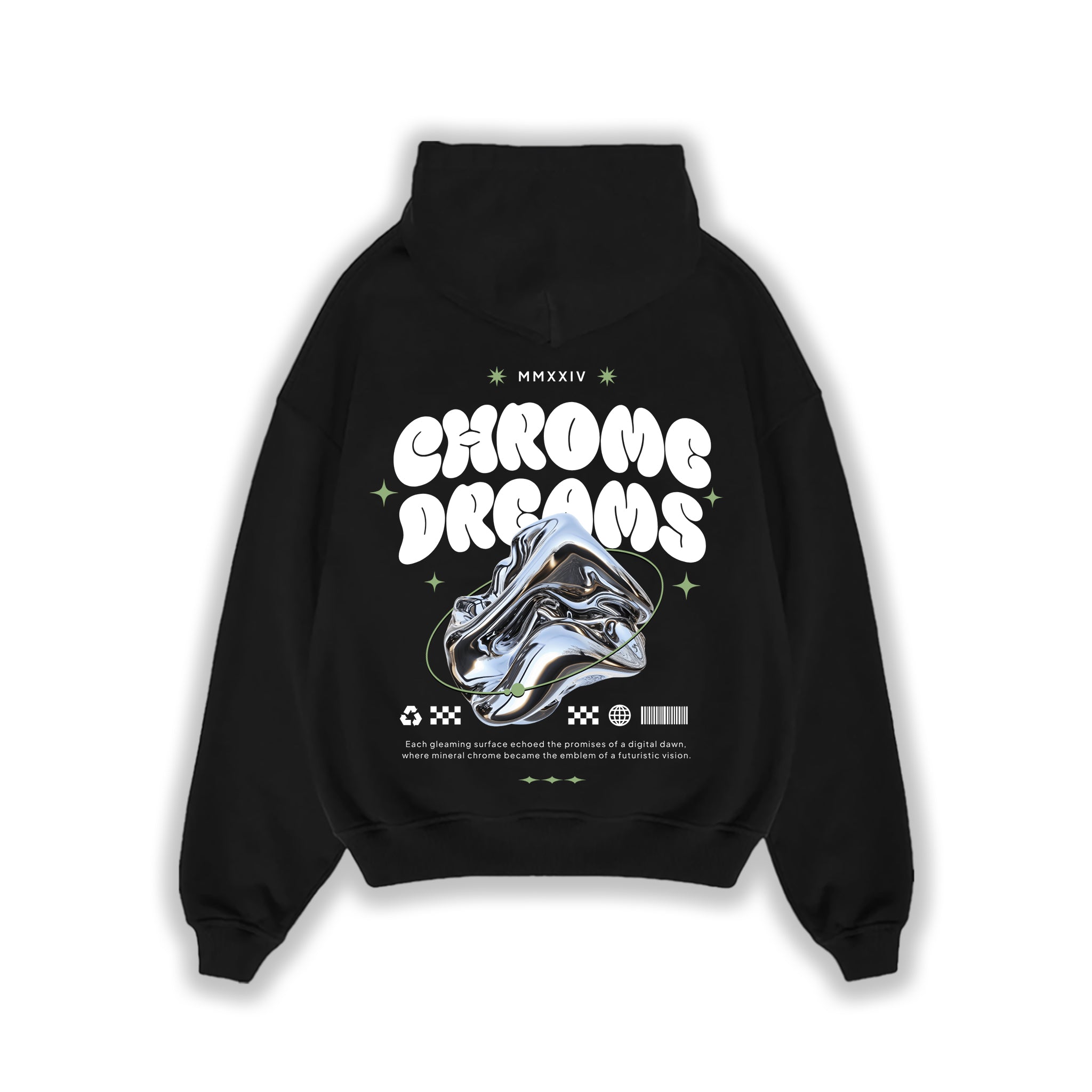 Chrome Dreams Hoodie – Plain Hoodies